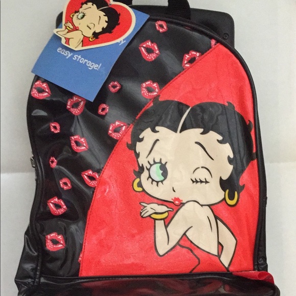 Bags | Betty Boop Wheel Backpack 12 C90 | Poshmark